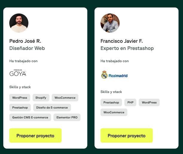Contrata un Experto en inteligencia Artificial Freelance | Shakers